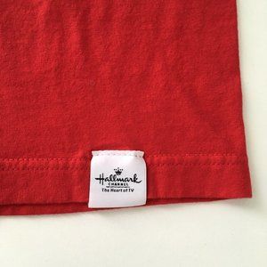 Hallmark | Shirts | 32 Hallmark Channel Movie Star Red Unisex Short ...